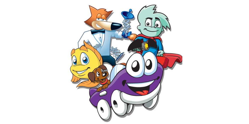 Humongous entertainment characters